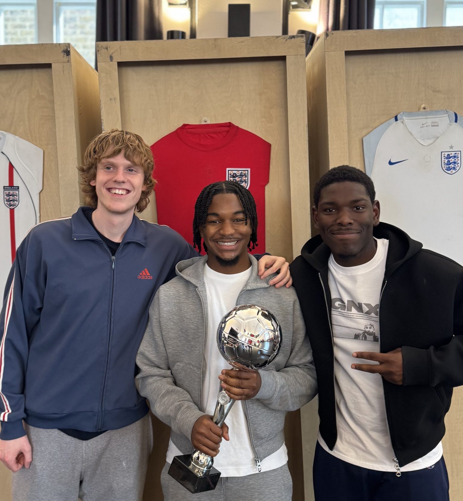 It's a hat-trick. Three Graduating BA Actors Team Up In Dear England ...